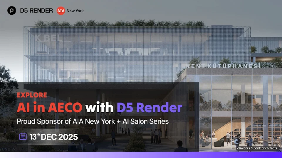 Explore AI in AECO with D5 Render