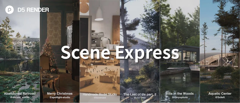 Descarga gratuita de archivos de renderizado de D5 Scene Express