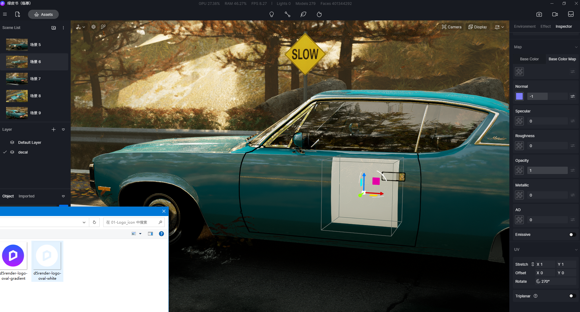 How to Create a Detailed Rendering with Decals in D5 Render?